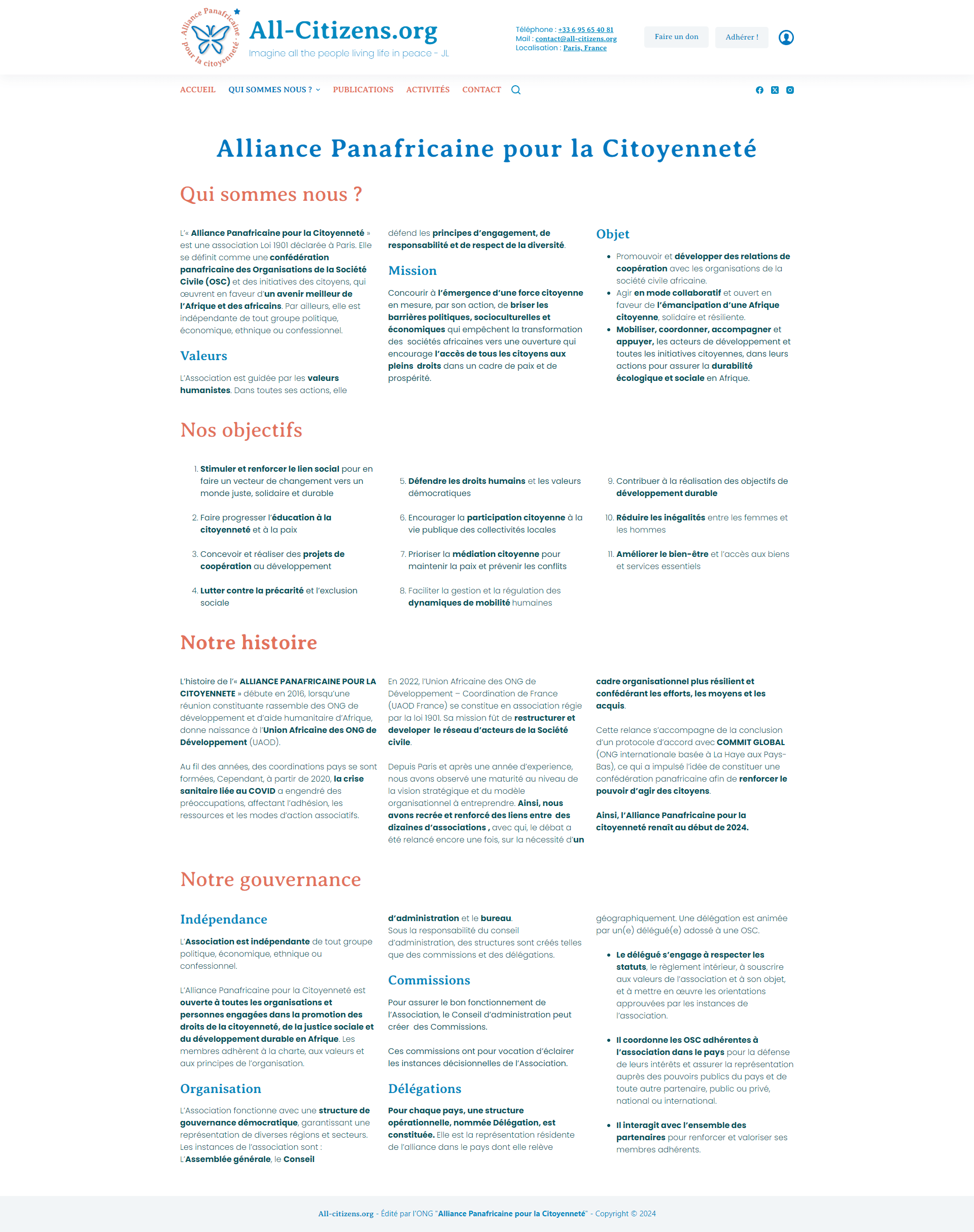 Qui sommes nous ? - All-citizens.org